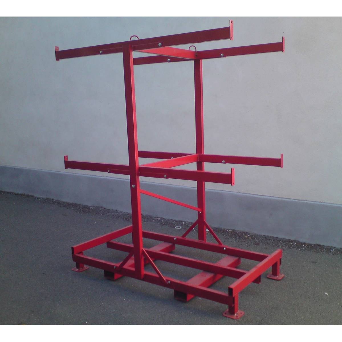 Rack de stockage pour 100 barrières